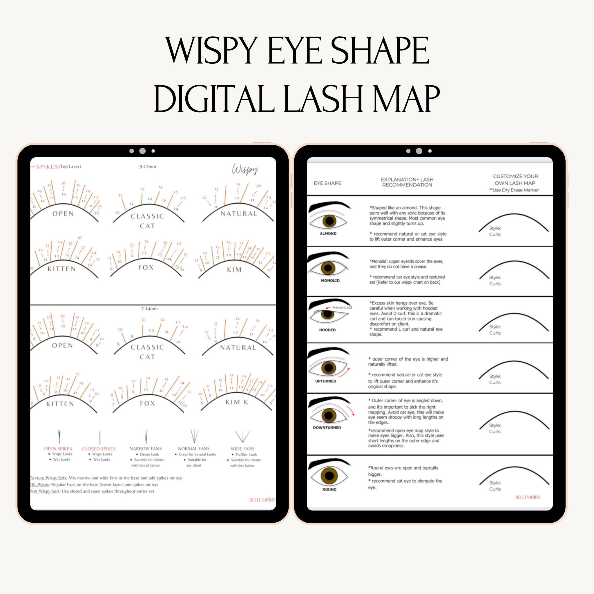 Beginner & Wispy Digital Templates – Bellemory