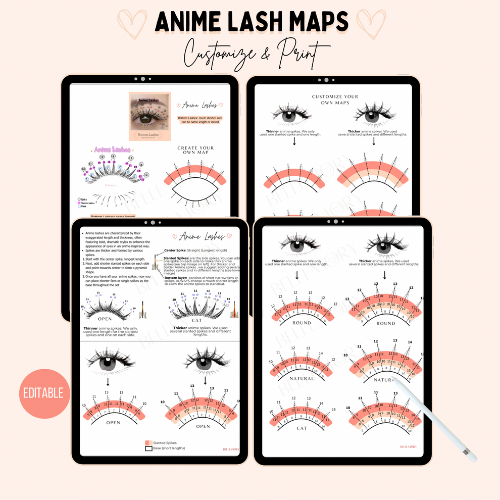 Anime Digital Templates – Bellemory